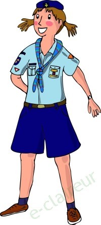 Uniforme jeannettes Scouts Unitaires de France